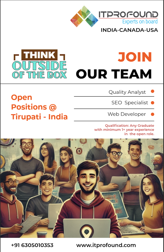 Careers at ITProFound Inc